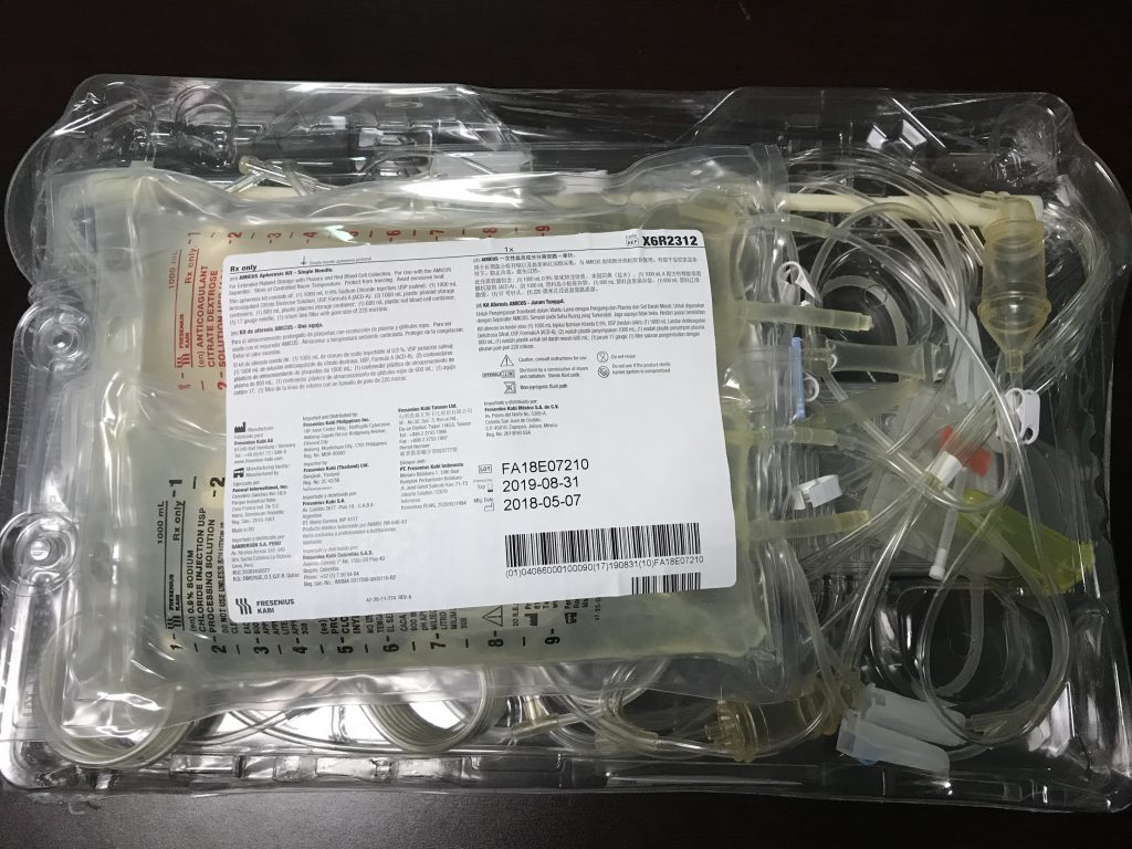 Kit de Aferesis AMICUS – Medigroup